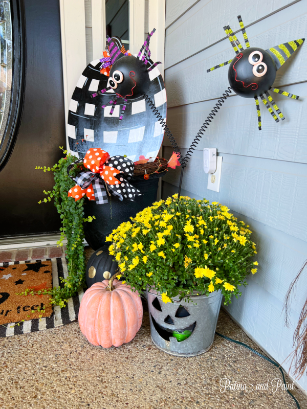 Adding Halloween To Fall Decor - Patina & Paint